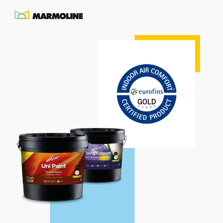 Eurofins Indoor Air Comfort Gold certification for Marmoline Indoor ...